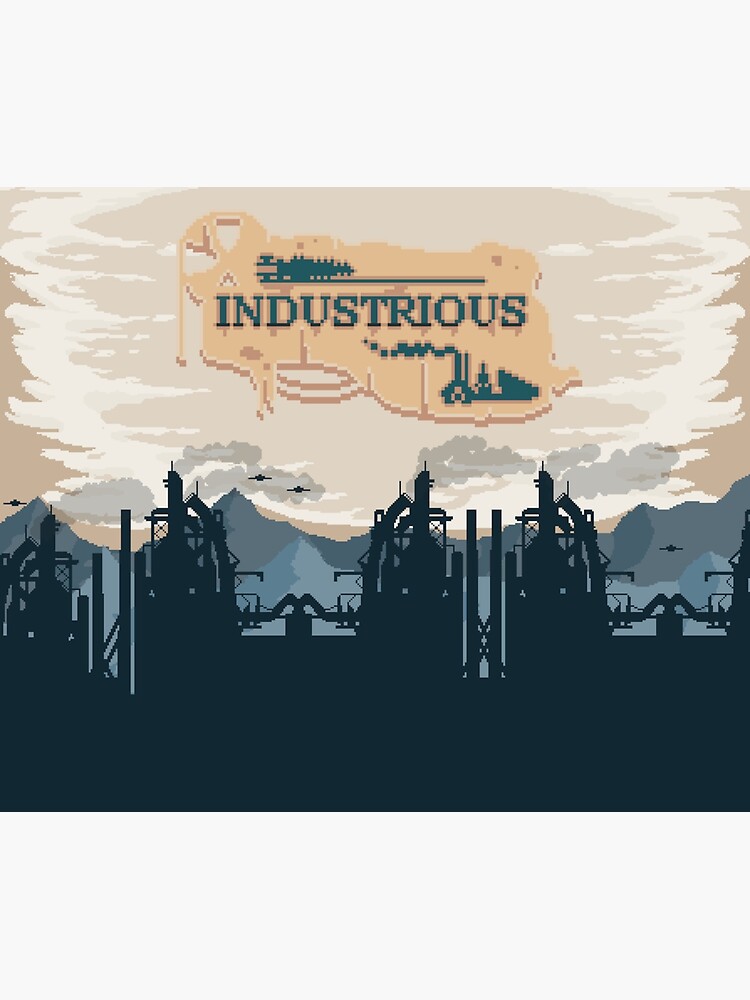 "Industrious" Poster for Sale by Pandagrams | Redbubble