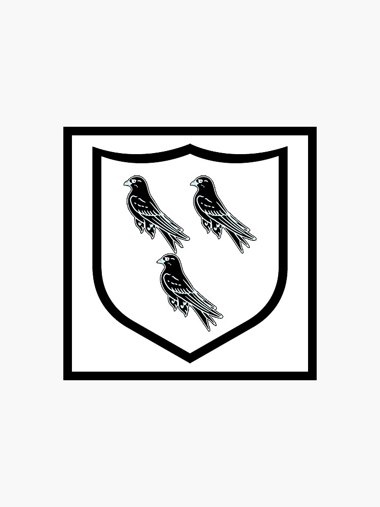 "Dundalk Football Club 'In Black And White' - Crest" Sticker for Sale ...