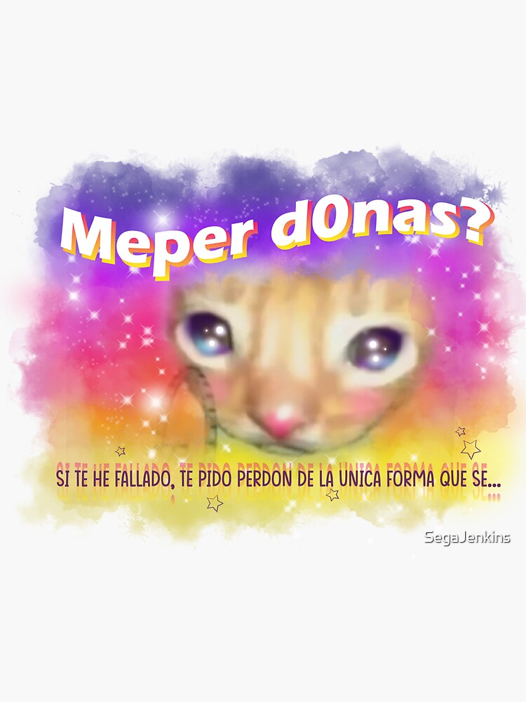 "you forgive me? sad michi" Sticker for Sale by SegaJenkins | Redbubble