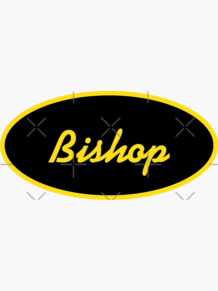 "Waiting Name Badges - Bishop (Yellow) - Waiting Movie" Sticker for ...