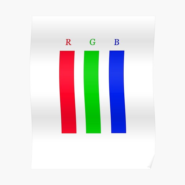 "RGB Poster" Poster by Studio17a2021 | Redbubble