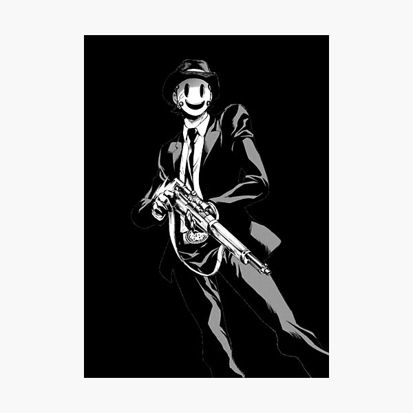 "High Rise Invasion Anime Poster - sniper mask - masked man ...