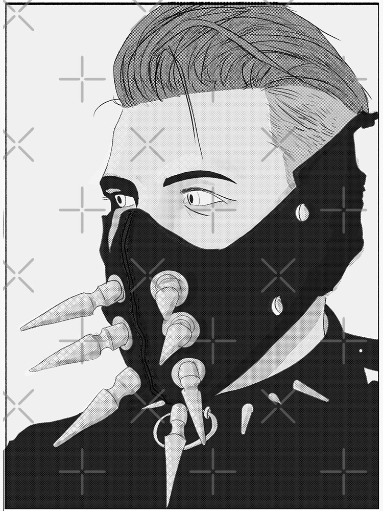 "Hatari - Einar" Sticker for Sale by halla16 | Redbubble