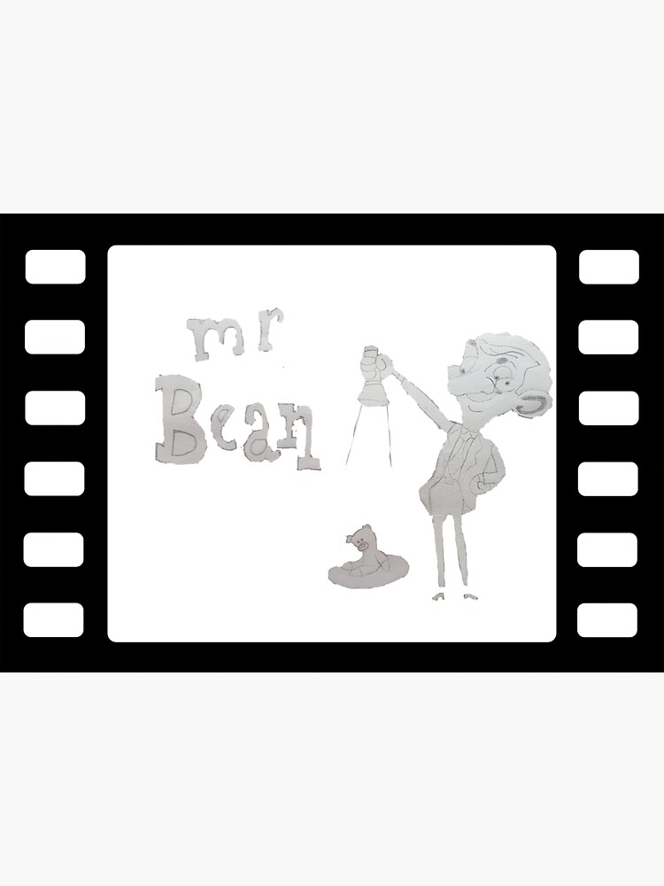 "Mr Bean magic!" Sticker for Sale by domy9283 | Redbubble