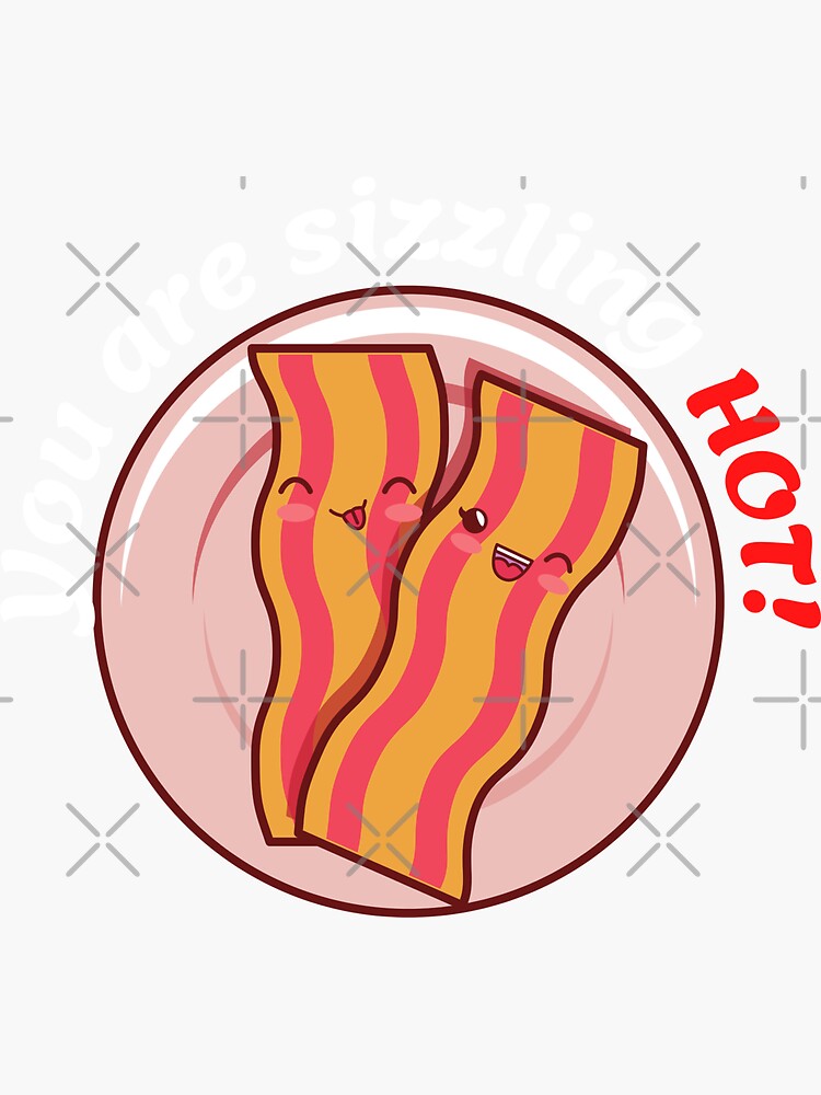 "You are Sizzling Hot!" Sticker for Sale by sgmydesigns | Redbubble
