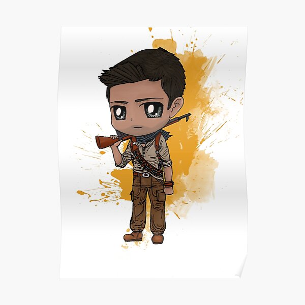 "Drake Chibi" Poster for Sale by thenewcolossus | Redbubble