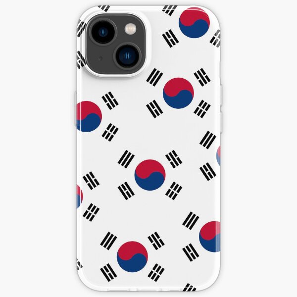 "South Korea Flag Phone Cases (5)" iPhone Case for Sale by mpodger | Redbubble