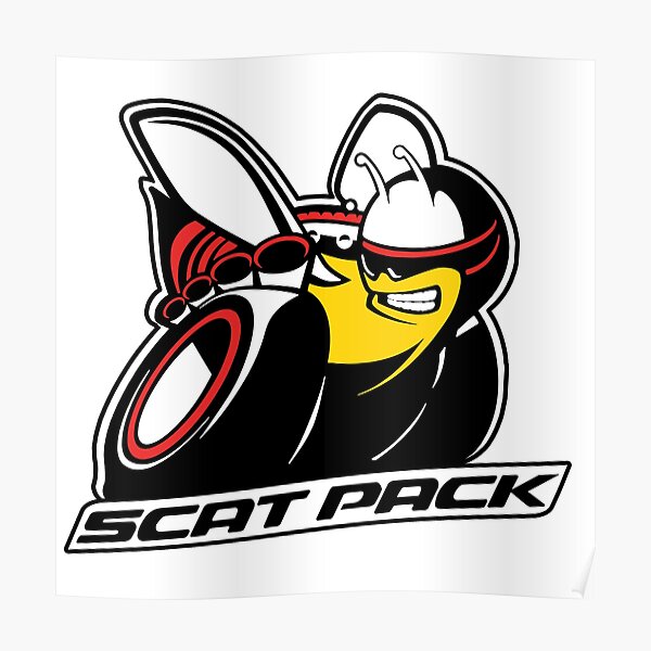 Scat Pack Bee Posters | Redbubble