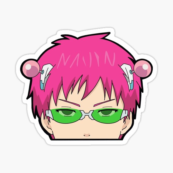 Kusuo Saiki Stickers | Redbubble