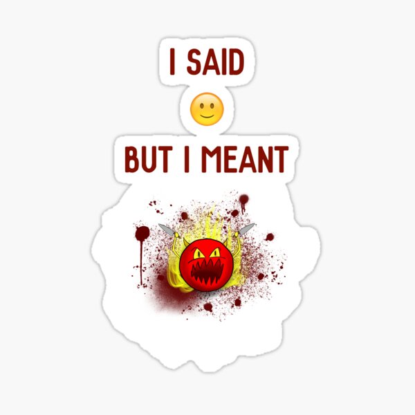 "Honest emoji" Sticker for Sale by -Andropov- | Redbubble