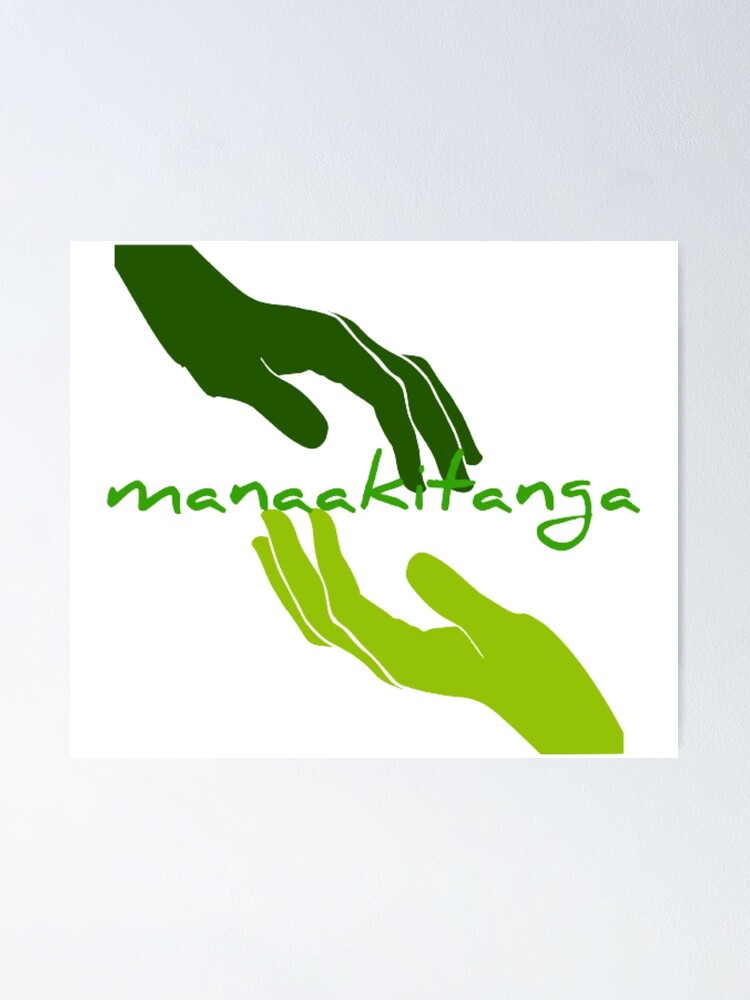 "Manaakitanga - Generosity in Māori culture" Poster for Sale by Mantra ...