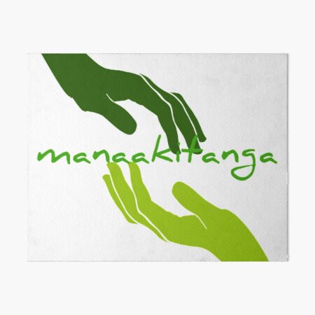 "Manaakitanga - Generosity in Māori culture" Art Board Print for Sale ...