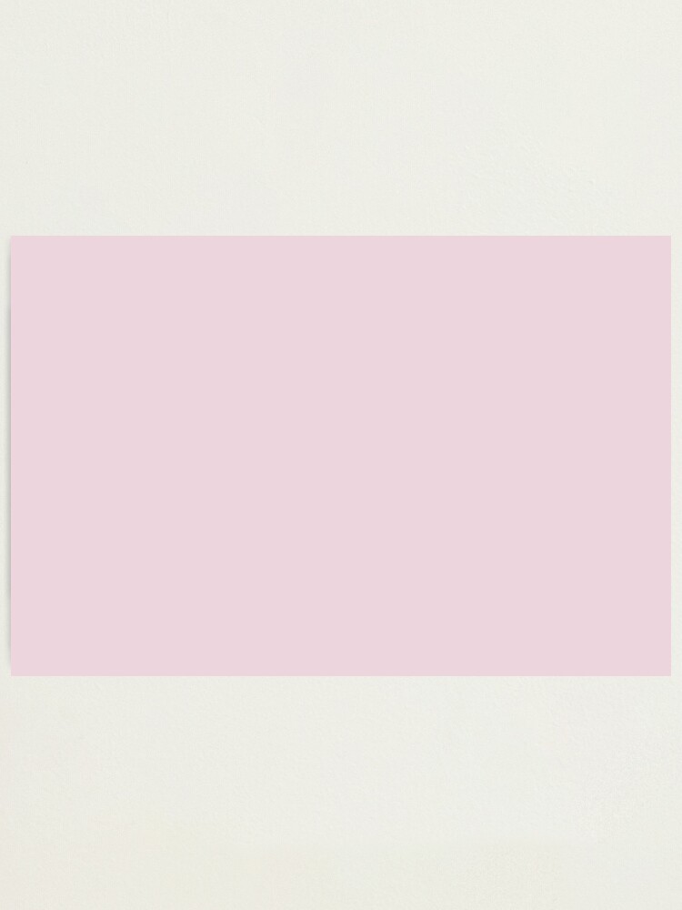 Lámina fotográfica «Coordenadas de color sólido rosa pastel ultra ...