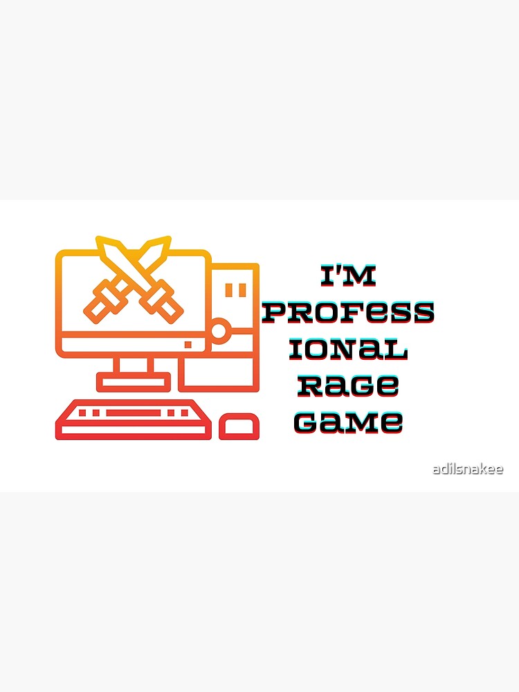 "rager game" Poster for Sale by lera18 | Redbubble