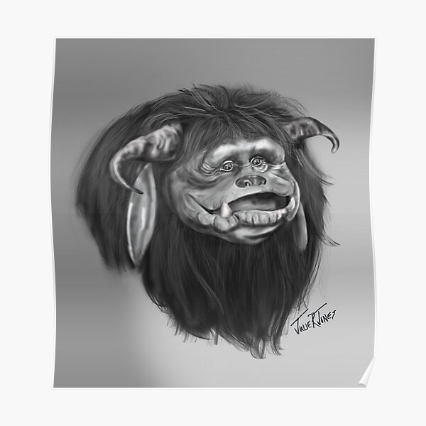 "Ludo, The Labyrinth fan art" Poster for Sale by KookyCanvas | Redbubble