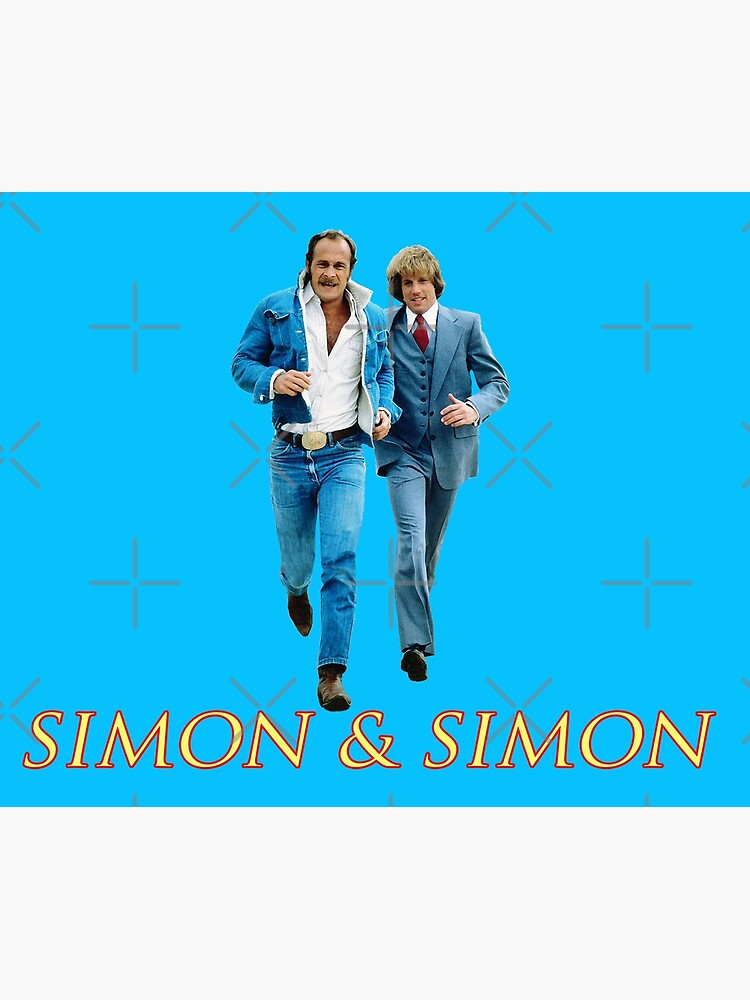 "Simon and Simon Retro 80s Throwback Tribute" Poster by 90snerd | Redbubble
