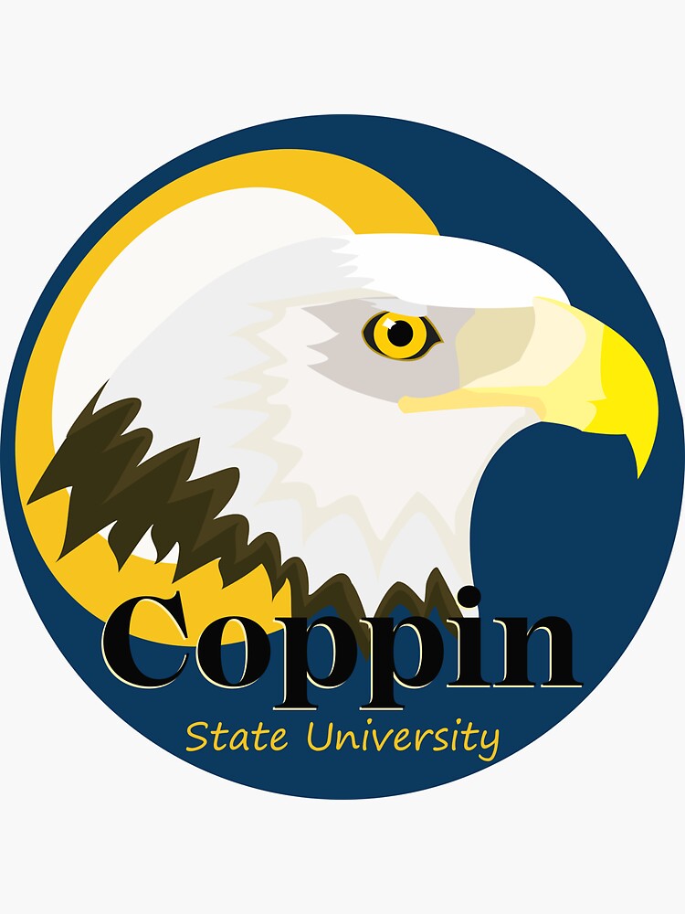 "Coppin State University Bald Eagle" Sticker for Sale by williamiyov ...