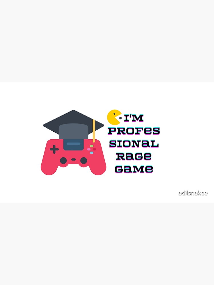 "rager game " Poster for Sale by lera18 | Redbubble