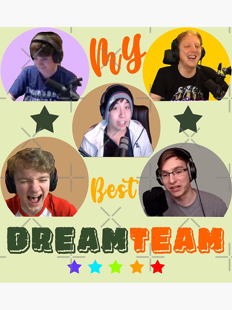 "My Best Dream Team Ever" Poster for Sale by 9chaa | Redbubble