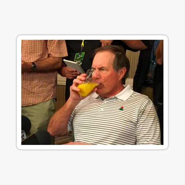 "Bill Belichick, Juice, Patriots, New England, Free Agency" Sticker for ...