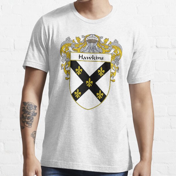 "Hawkins Coat of Arms/Family Crest" T-shirt by IrishArms | Redbubble