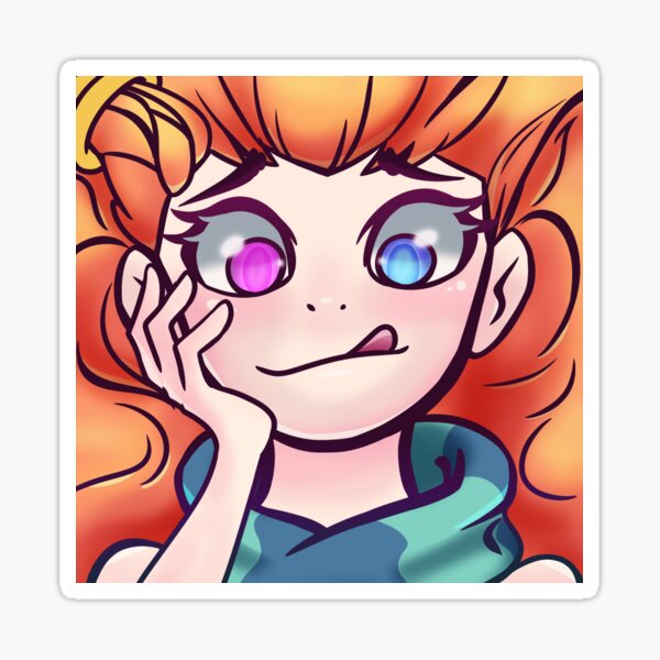 "Zoe Icon" Sticker for Sale by Artzious | Redbubble