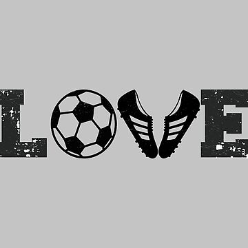 Love Soccer Sticker for Sale by franktact Redbubble