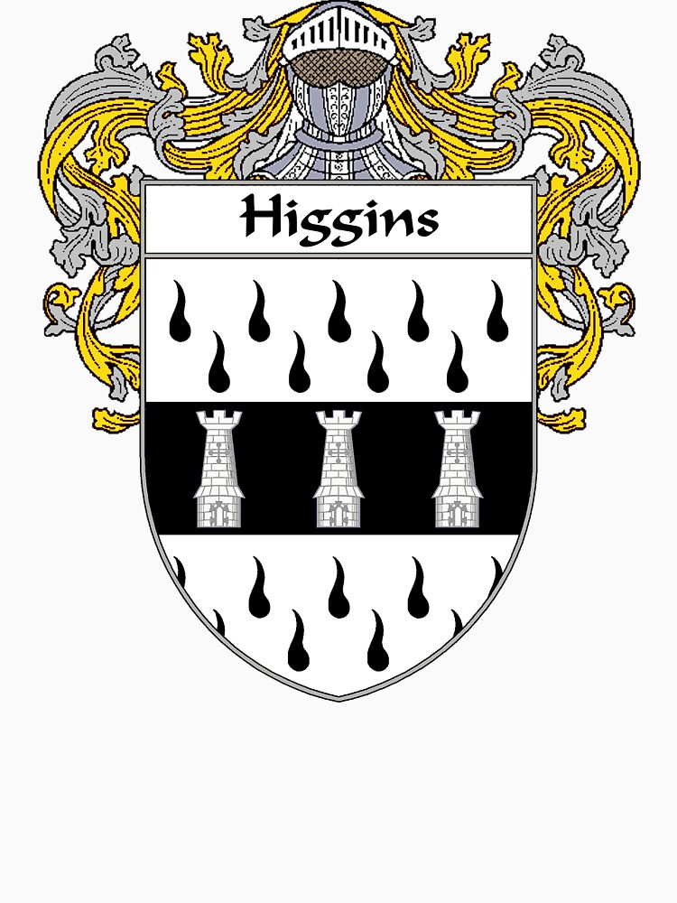 "Higgins Coat of Arms/Family Crest" T-shirt by IrishArms | Redbubble