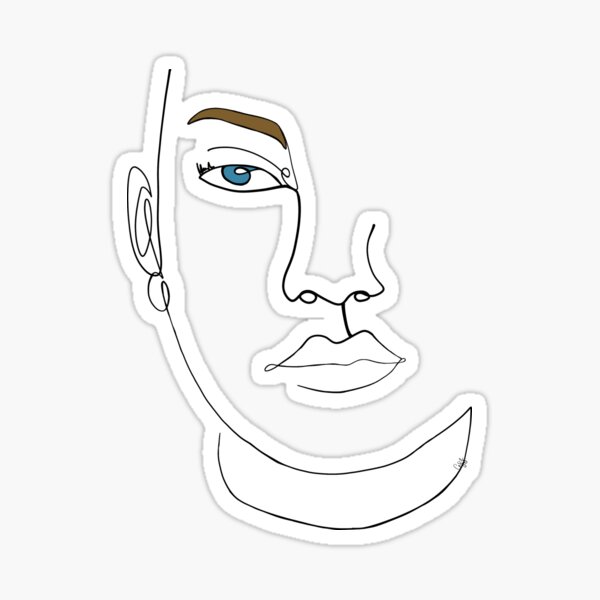 "RBF" Sticker for Sale by lassieopia | Redbubble