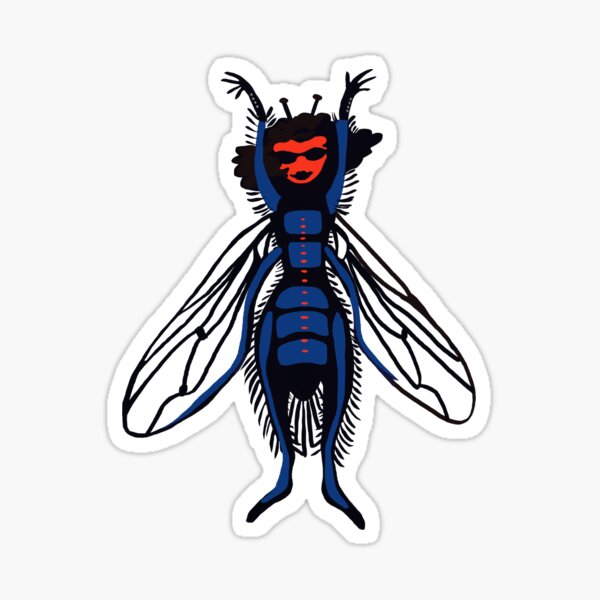 "Tricksy Bone Skipper" Sticker for Sale by michdevilish | Redbubble