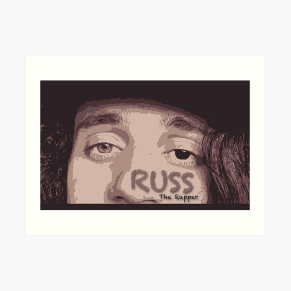Russ The Rapper Art Prints | Redbubble
