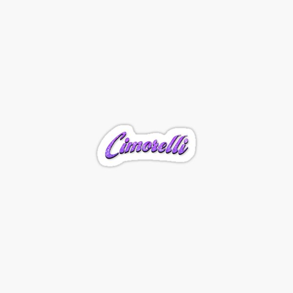 "Vintage Cimorelli logo" Sticker for Sale by fancyvoid | Redbubble