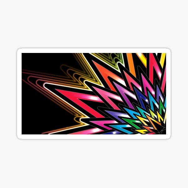 "Exploding Sticker" Sticker for Sale by VinciDesigne | Redbubble
