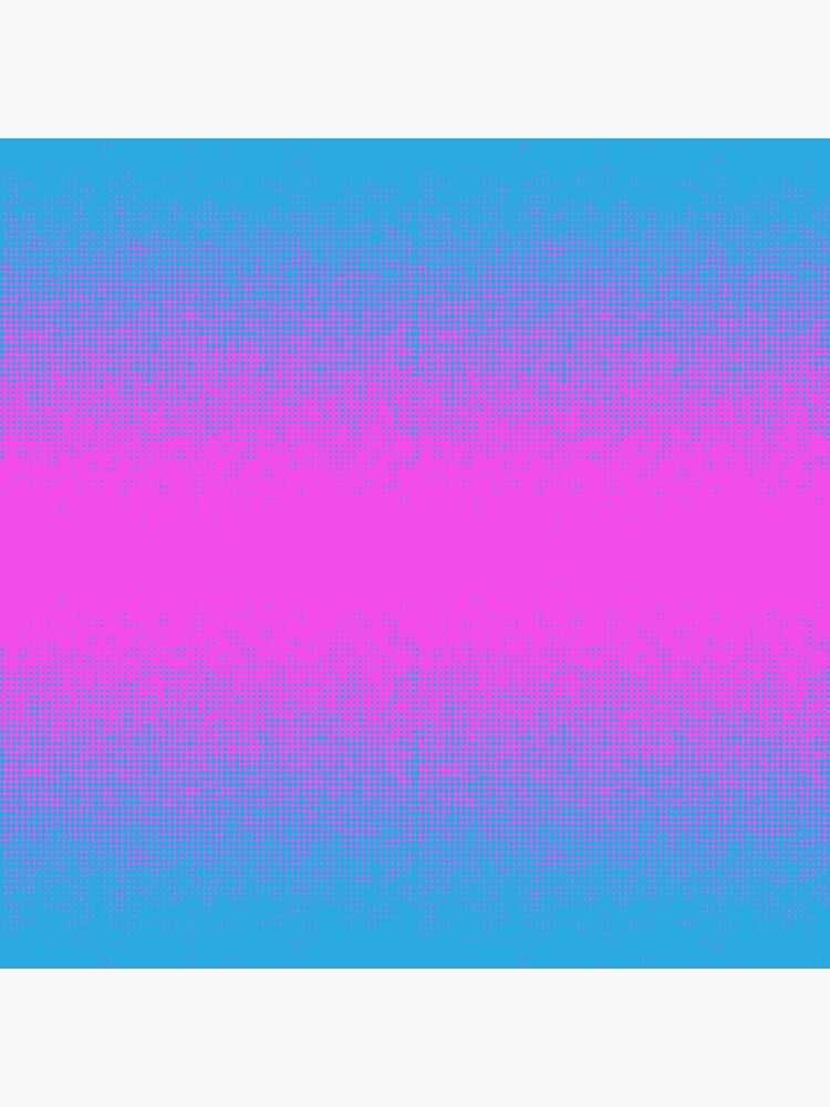 "Blue Pixel Fade Design" Art Print for Sale by MamaSweetea | Redbubble