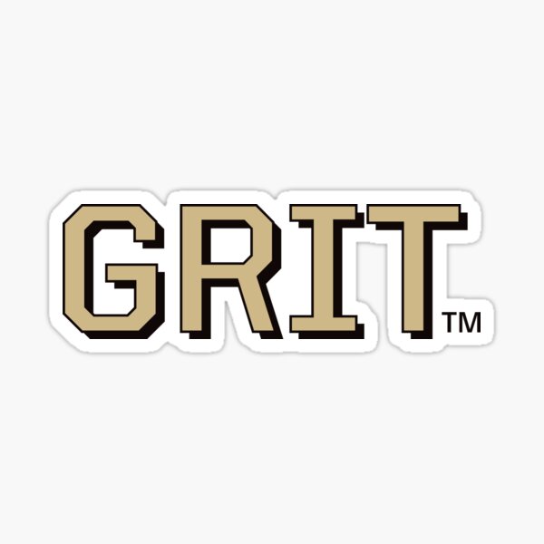 "Purdue Grit" Sticker for Sale by ecederqu | Redbubble