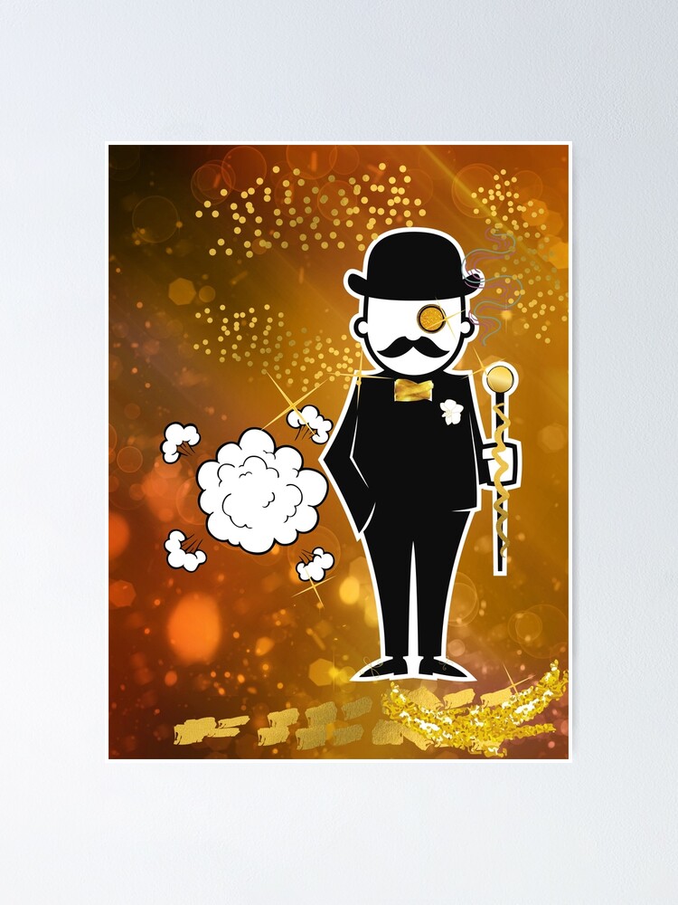 "MIDAS MAN II" Poster for Sale by GiantSwag | Redbubble