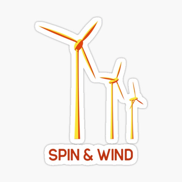 "Spin" Sticker by minynature | Redbubble