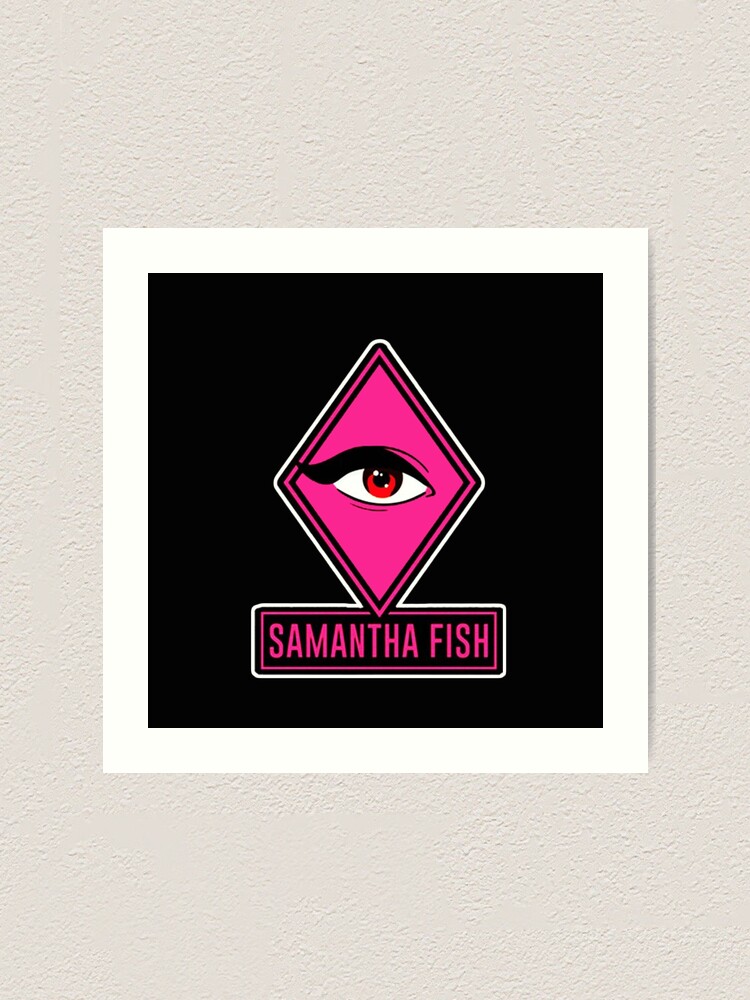 "Samantha Fish logo favorite" Art Print for Sale by vcotmands | Redbubble
