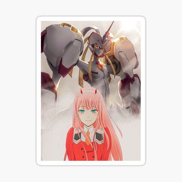 "Zero Two" Sticker for Sale by GyifinLee | Redbubble