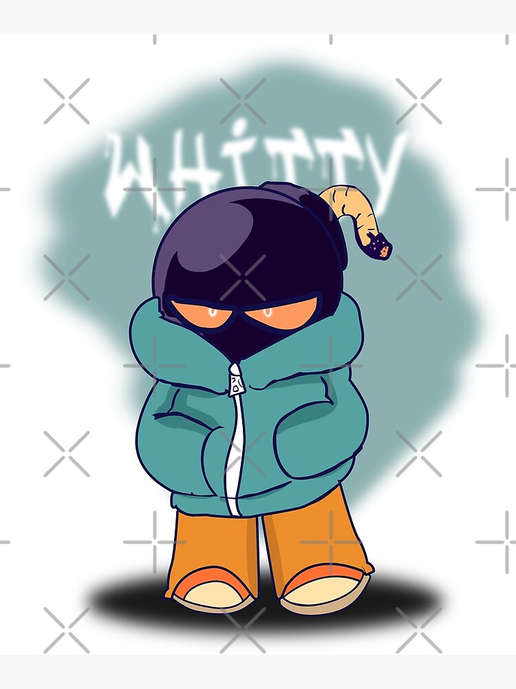 "Friday Night Funkin Whitty" Art Print by nabiiloo | Redbubble