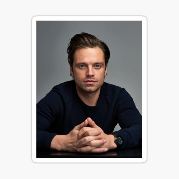 "Sebastian Stan" Sticker for Sale by littlehapa | Redbubble