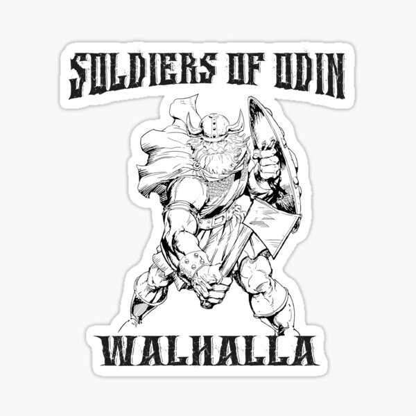 Soldiers Of Odin Stickers | Redbubble