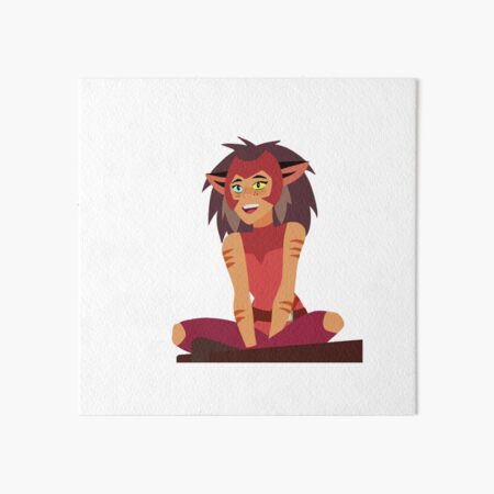 "Happy Catra // She-Ra and the Princess of Power" Art Board Print for ...