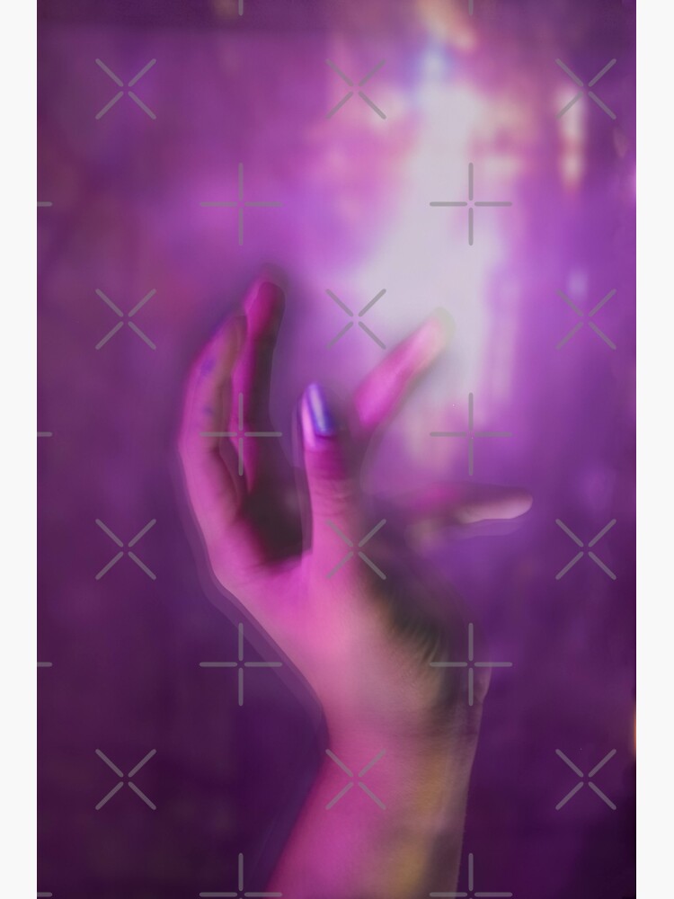 "Purple Touch" Poster for Sale by marijpeg | Redbubble