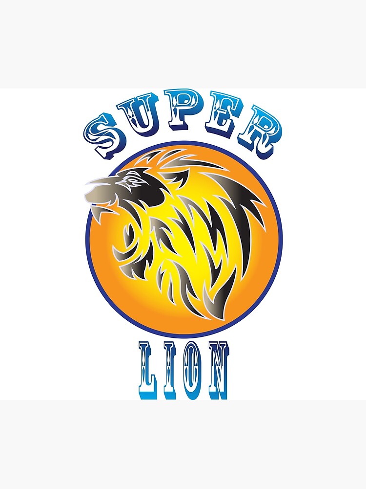 "Super Lion" Poster for Sale by DSK-Production | Redbubble