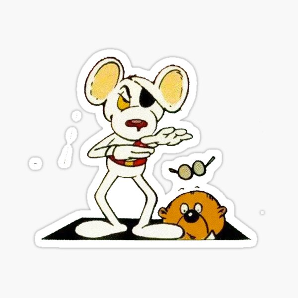 Danger Mouse Stickers | Redbubble