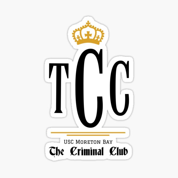 "USC TCC Black logo" Sticker for Sale by FabFallon20 | Redbubble