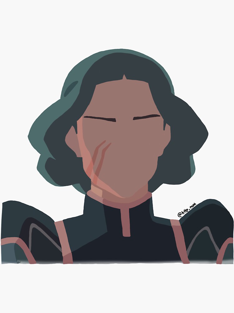 "Lin Beifong (LOK)" Sticker by itsaiaaa | Redbubble
