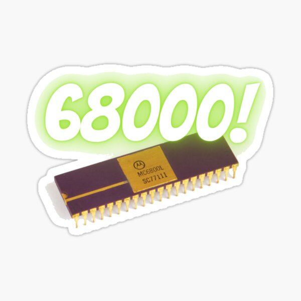 "Motorola 6800 Microprocessor" Sticker for Sale by emporiumwa | Redbubble