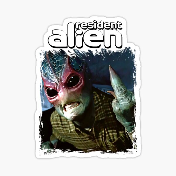 Resident Alien Stickers | Redbubble